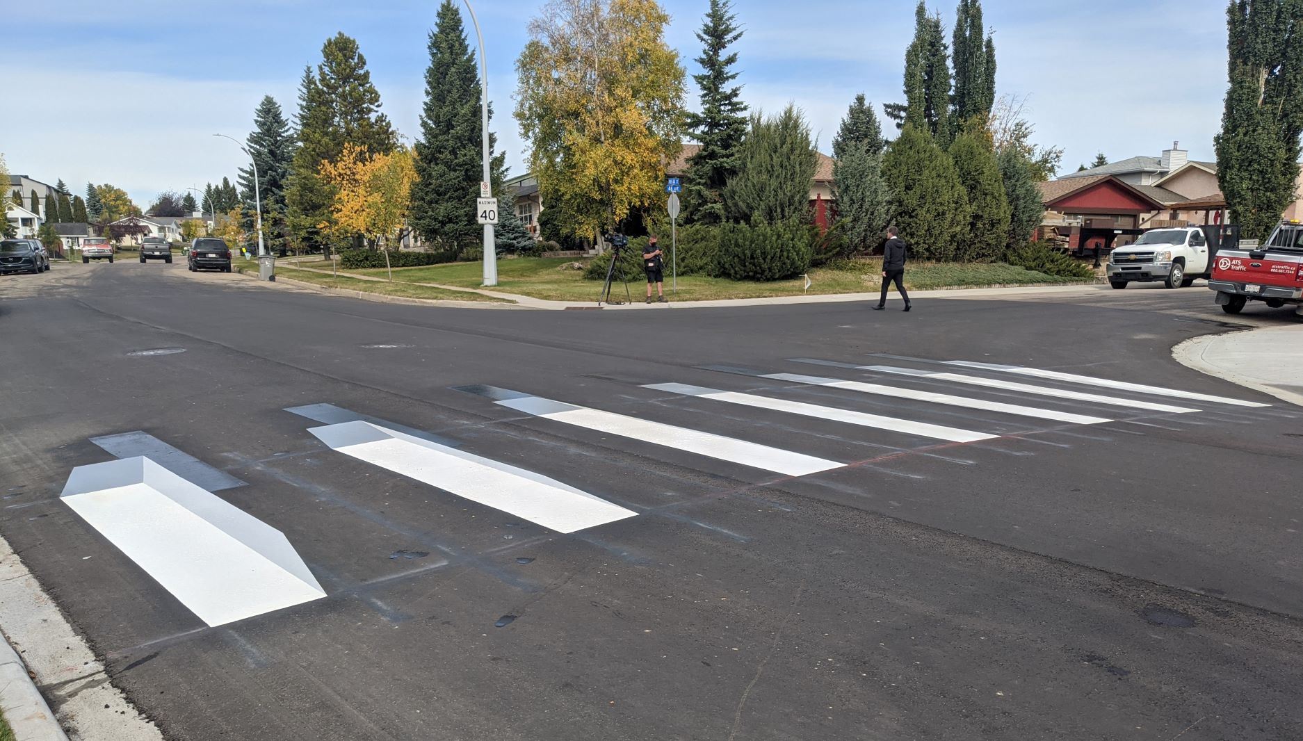 Innovation meets safety at Beaumont crosswalk - Municipal World